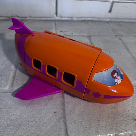 Mattel | Toys | Polly Pocket Groovy Getaway Jet Plane Airplane 202 W2 Seats Suitcase | Poshmark